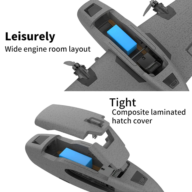 HEE Wing T-1 Ranger Gray Fixed-Wing UAS / UAV Airframe Kit – SPEXDRONE ...